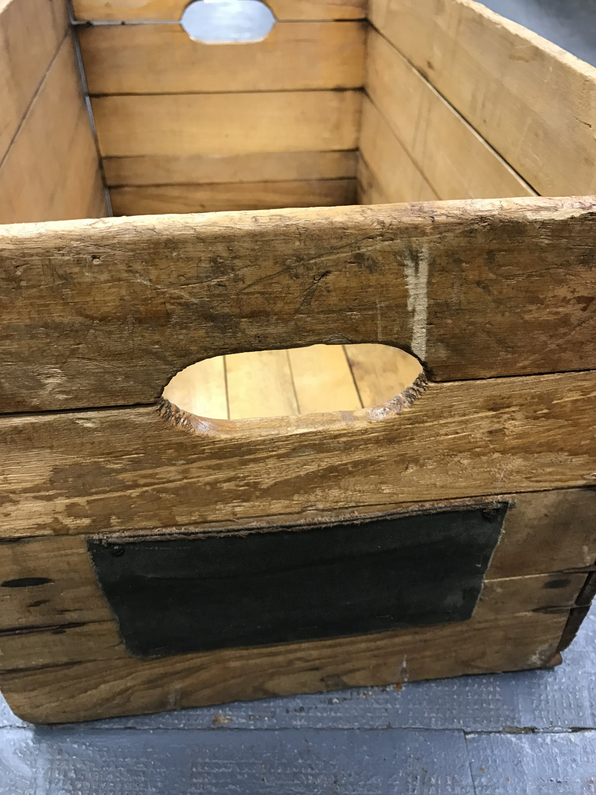 Antique Vintage Hubbard's Wire Sewed Folding Box Schafer Company ...