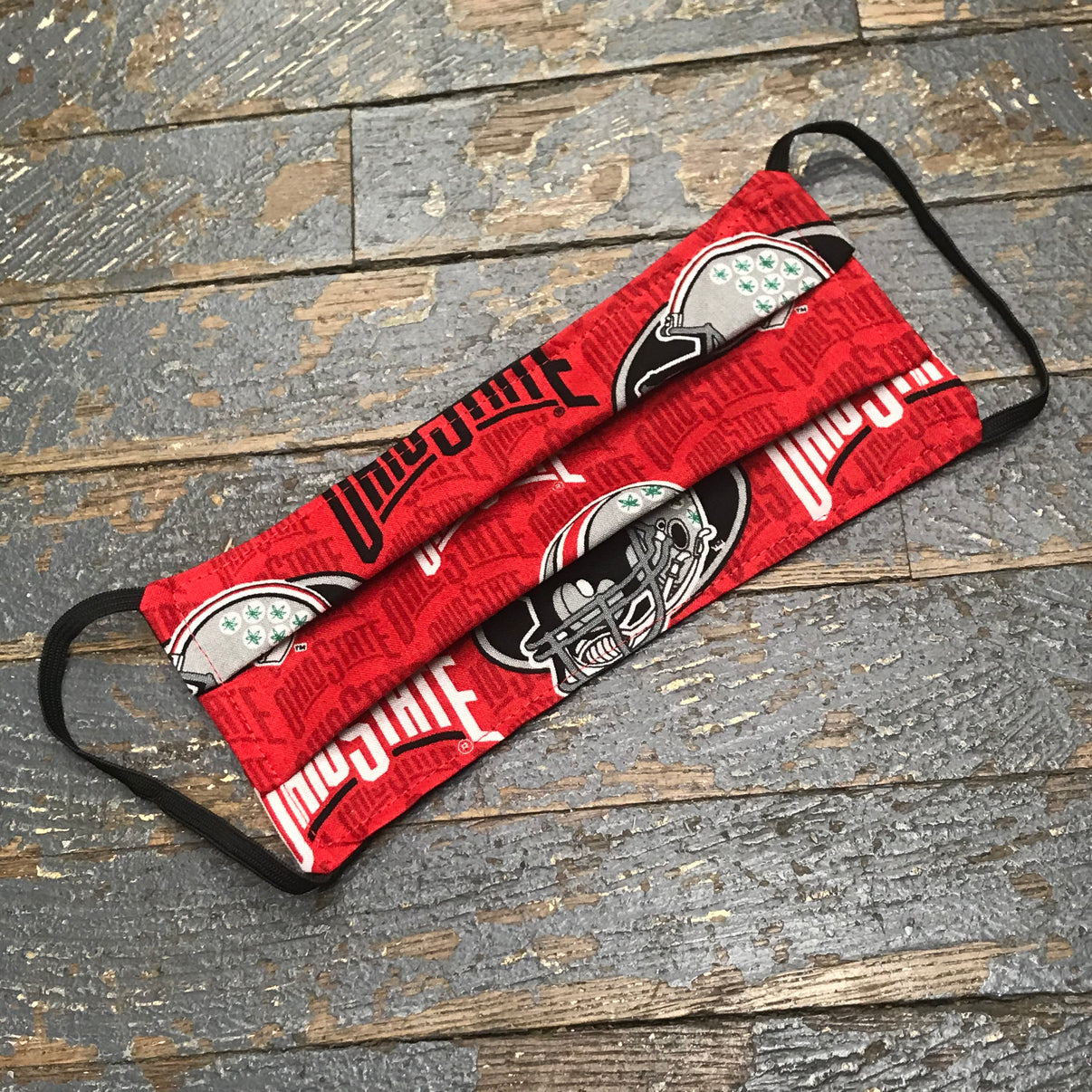 Ohio State Buckeyes OSU Handmade Cotton Cloth Face Mask Reversible Reu ...