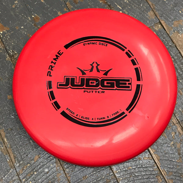 Disc Golf Putter Judge Dynamic Disc Prime Red – TheDepot.LakeviewOhio