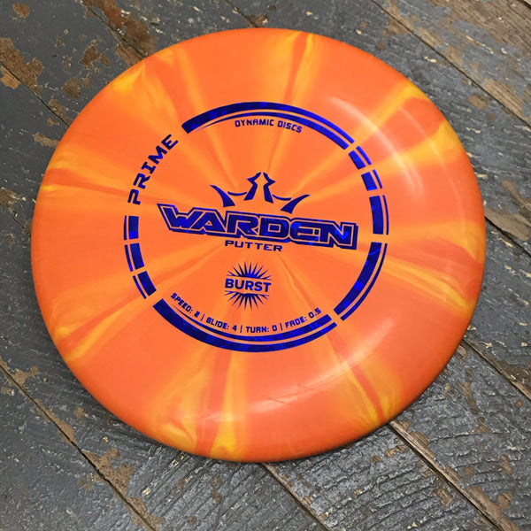 Disc Golf Putter Warden Dynamic Disc Prime Burst Orange – TheDepot ...