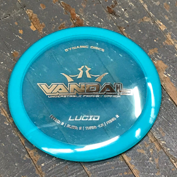 Disc Golf Fairway Driver Vandal Dynamic Disc Lucid Teal Blue – TheDepot ...