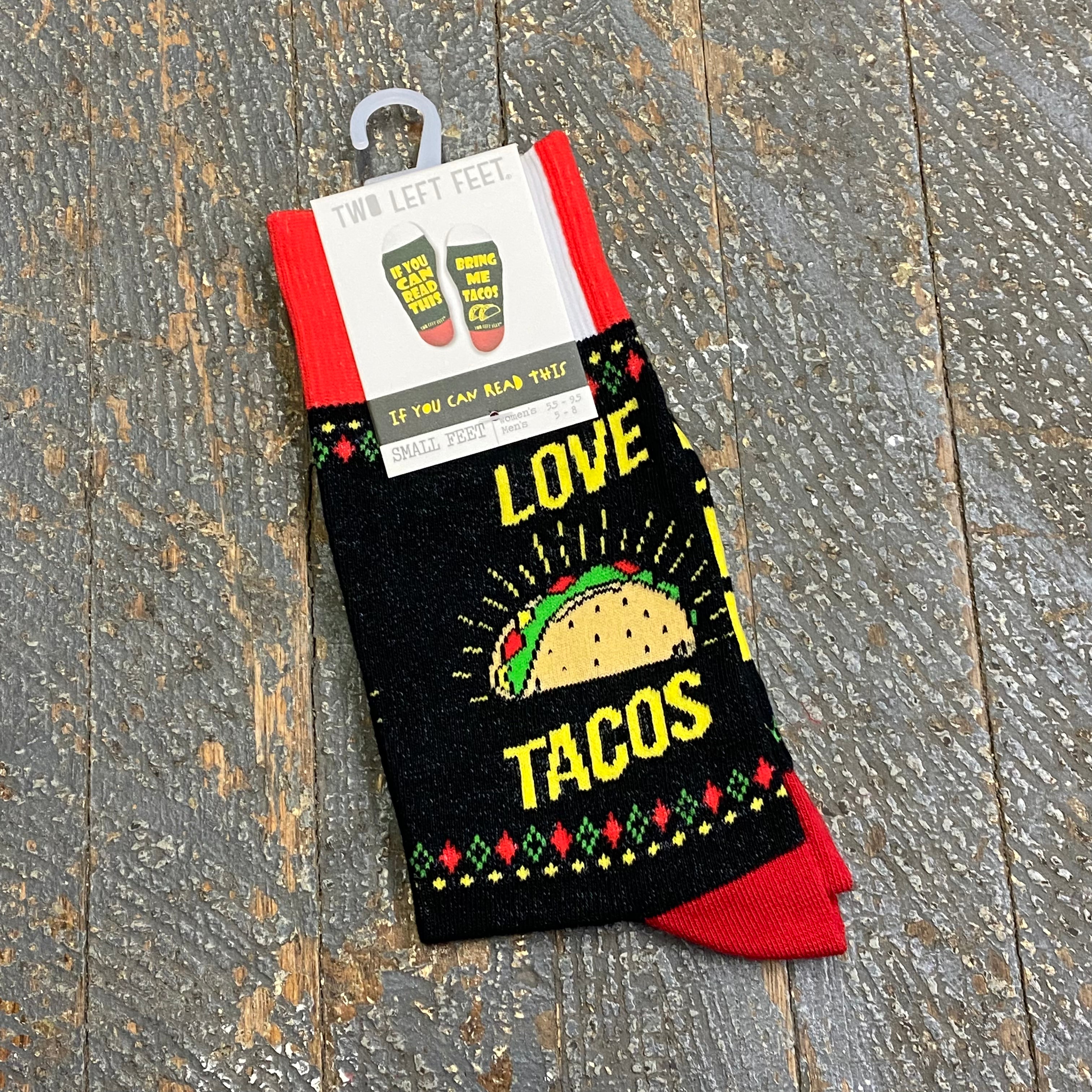 Bring Me Tacos Two Left Feet Pair Socks – TheDepot.LakeviewOhio