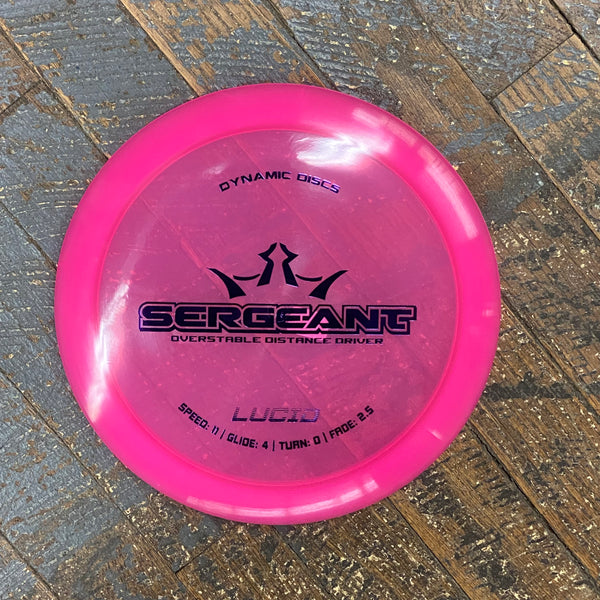 Disc Golf Distance Driver Sergeant Dynamic Disc Lucid Pink – TheDepot ...