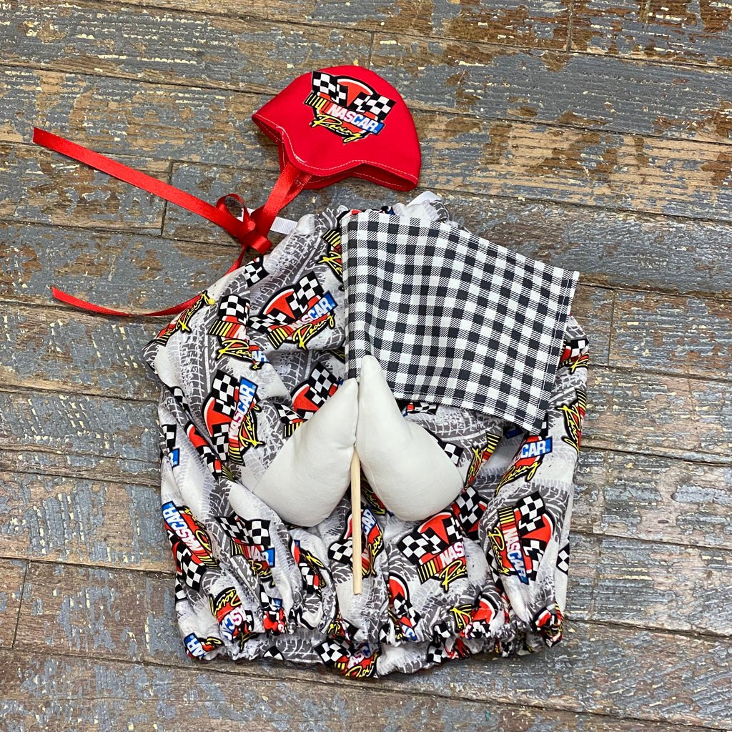 Goose Clothes Complete Holiday Goose Outfit Nascar Racing Checkered Fl ...
